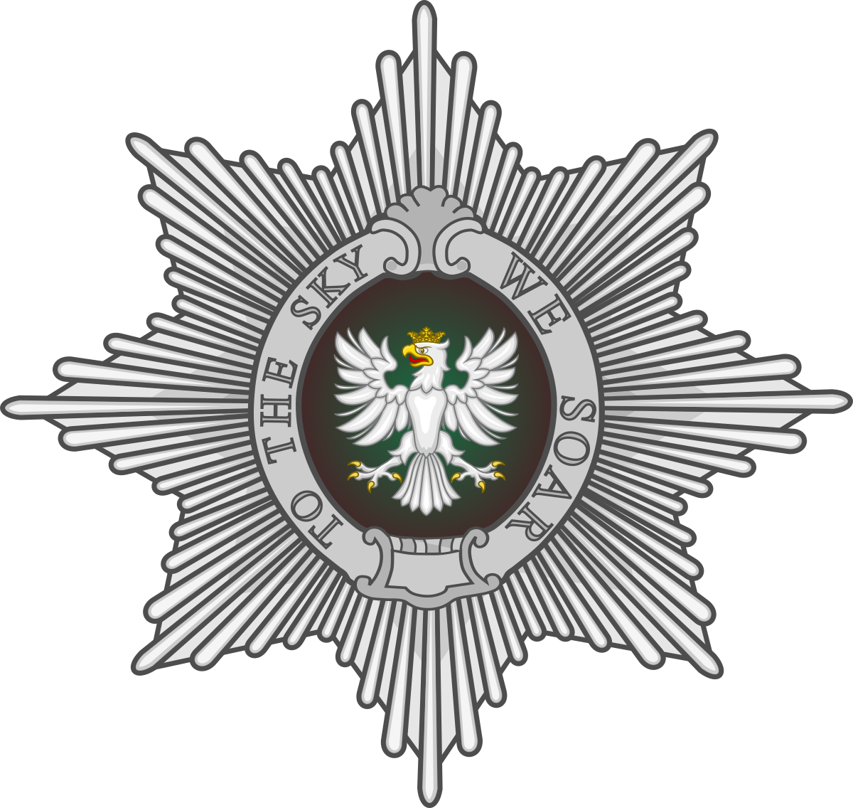 File:Badge of the Knight Companion of the Order of the White Falcon.svg ...