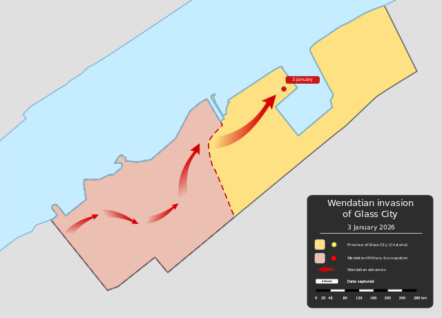 Wendatian invasion of Glass City - MicroWiki