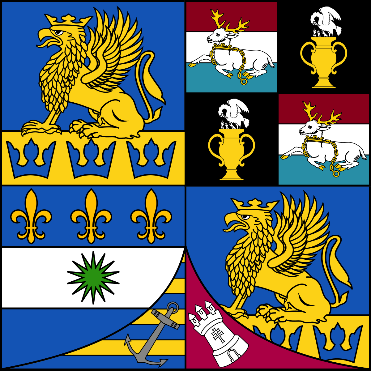 File:Banner of arms of Carson I.svg - MicroWiki