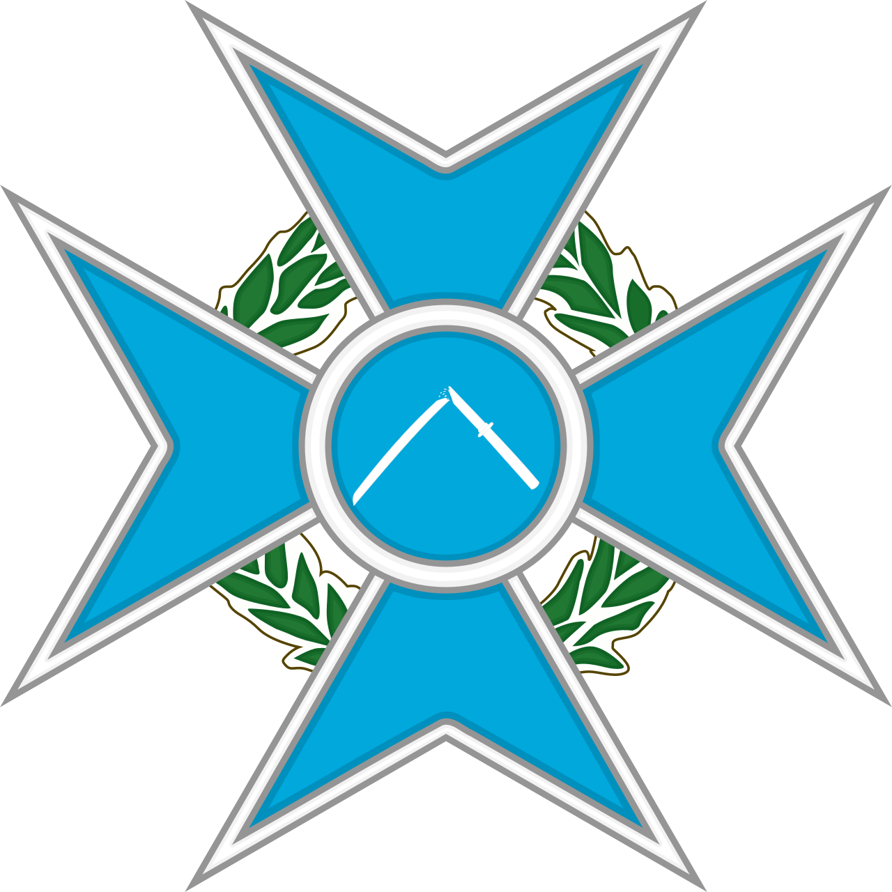 File:Star of the Noble Order of the Shattered Sword.svg - MicroWiki